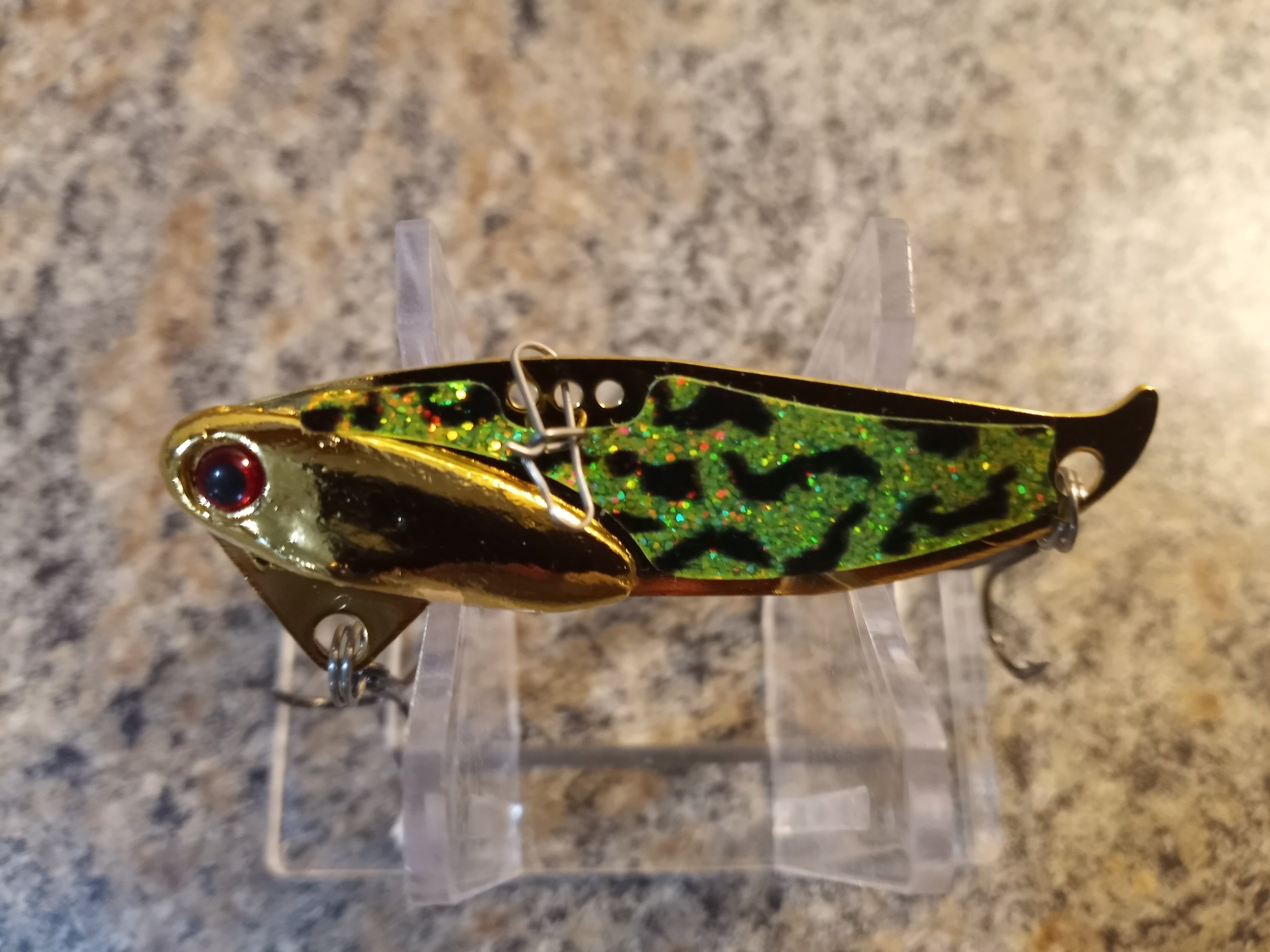 Gold Plated Custom Blade Baits in 1/2oz & 5/8oz weights GOLD STARDUST ...