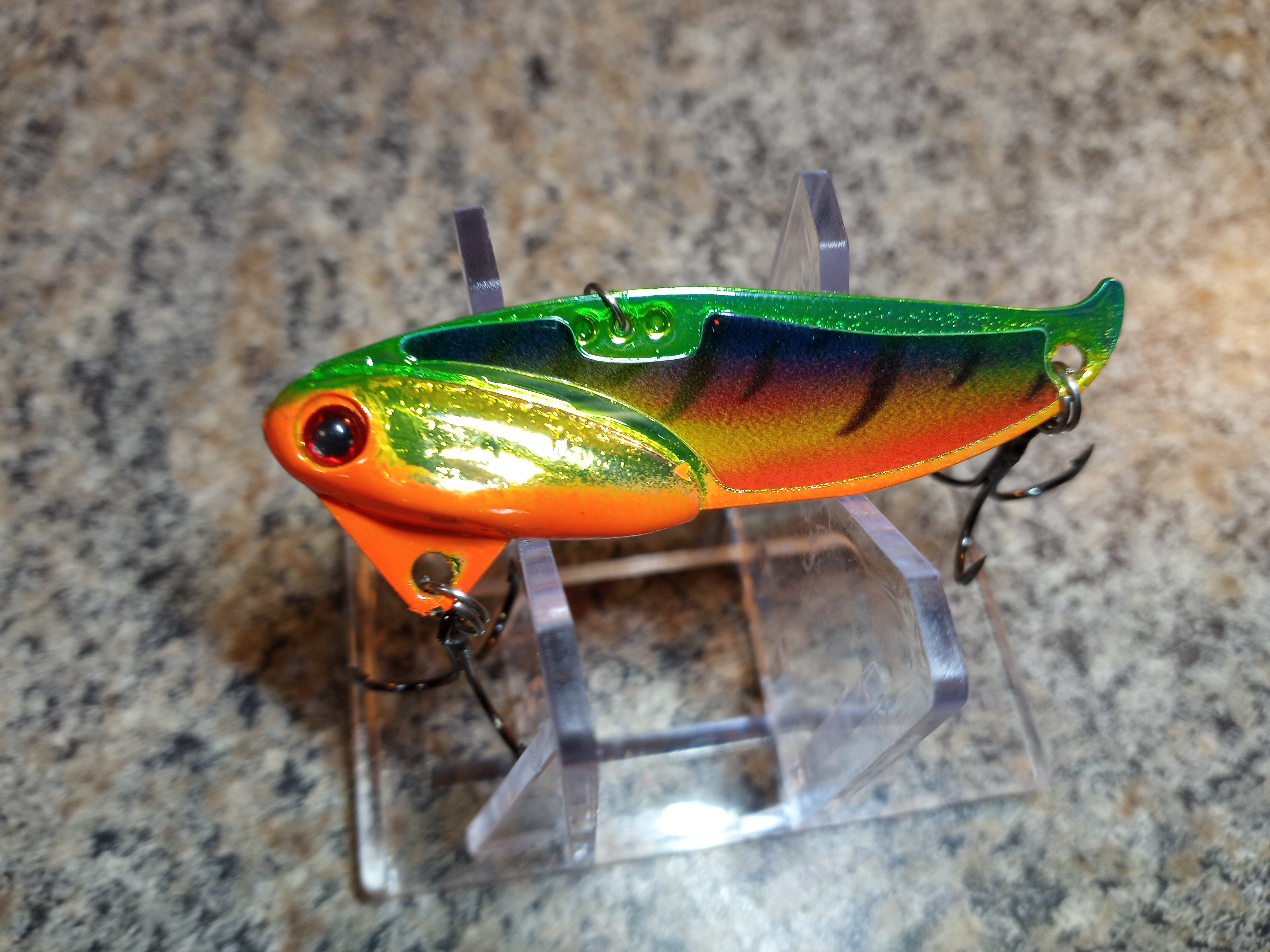 2025 OPEN WATER CUSTOM BLADE BAIT-PERCH PIRATE – Fishing Lure Tape ...