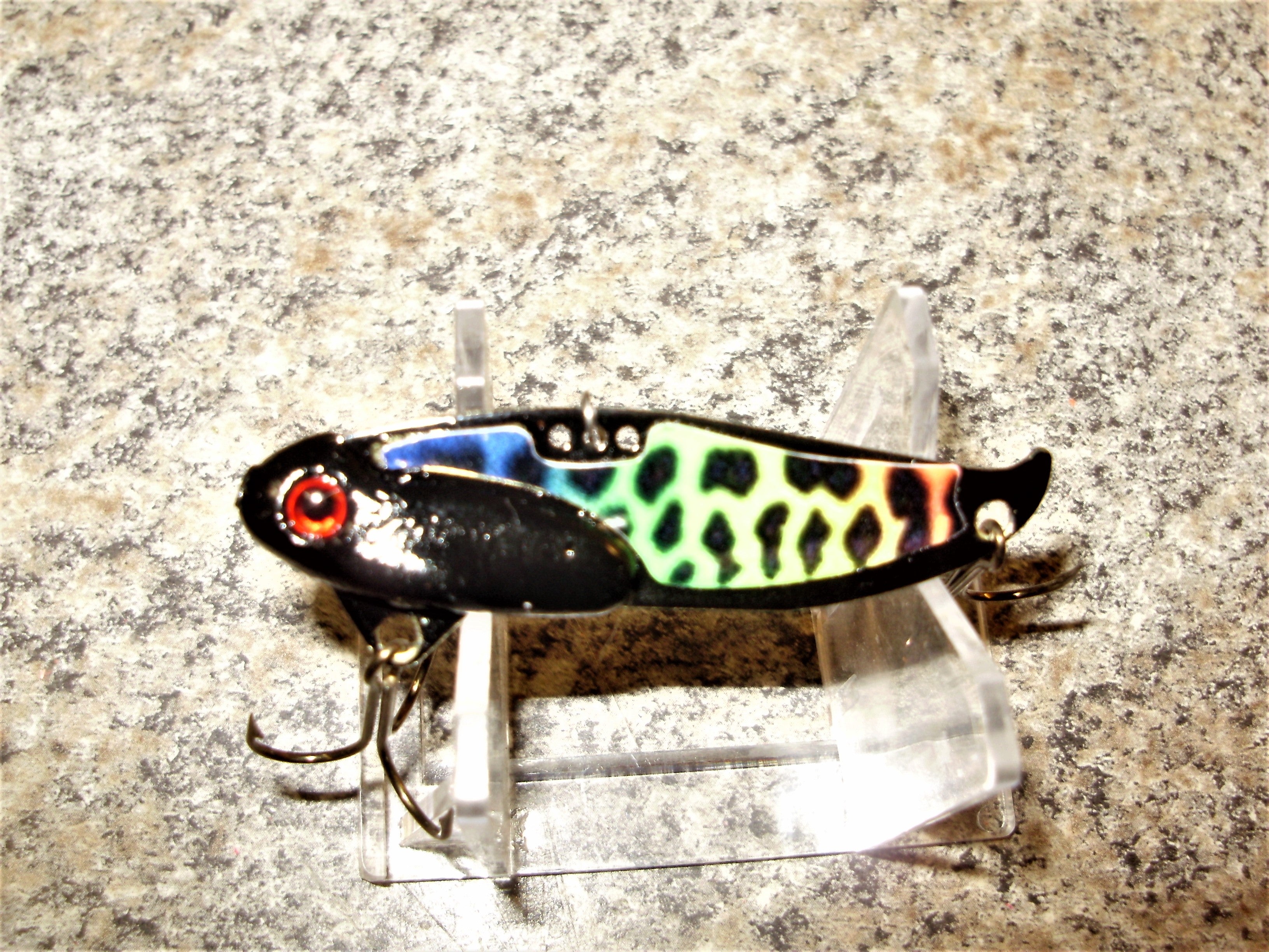 3/8oz, 1/2oz, 5/8oz, 3/4oz Custom Oneida Lake Photo Real Life Blade Ba ...